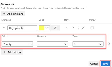 Expedite Work Using Swimlanes Azure Boards Microsoft Learn