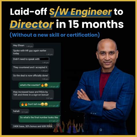 Laid Off Sw Engineer To Director In 15 Months Johns Career Transformation Story I See Too