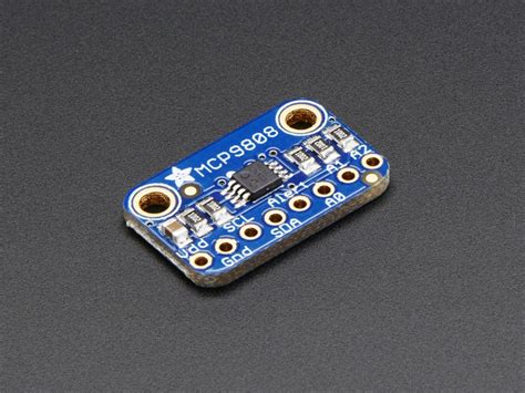 MCP9808 High Accuracy I2C Temperature Sensor Breakout Board Temperature Sensors Circuit