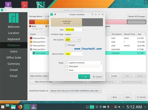 how to install manjaro 18 1 kde edition with screenshots