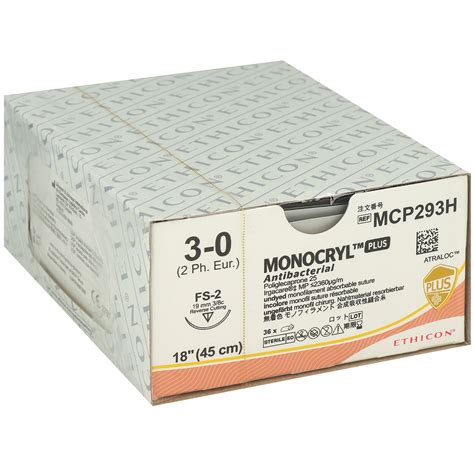 Monocryl Plus Ungefärbt Monofil 22943m