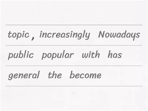 Vstep Speaking Part 3 Template Unjumble