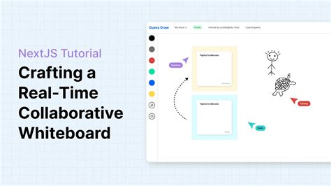 build a real time collaborative whiteboard nextjs supabase stream video