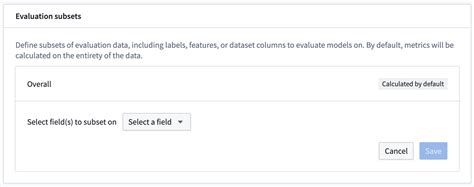 Evaluate A Model • Evaluate Models • Automatically Evaluate Model