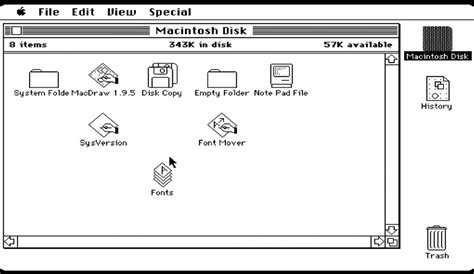 About The Gui Of A 1984 Macintosh Interaction Design History Spring 2022