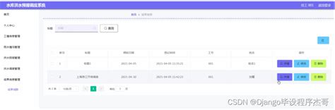 Django计算机毕业设计水库洪水预报调度系统python源码程序lw远程部署洪水预警系统代码 Csdn博客
