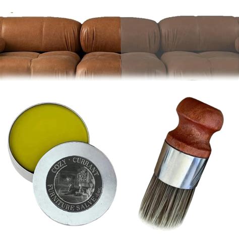 Wise Owl Furniture Salve For Leather Wood Leather Furniture Salve And Brush Furniture Salve