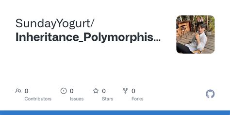 Github Sundayyogurtinheritancepolymorphism