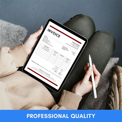 Invoice Template Ms Word Editable Receipt Bill Of Sale Invoices Microsoft Word Business Form