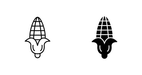 Corn Vector Icon 22280210 Vector Art At Vecteezy