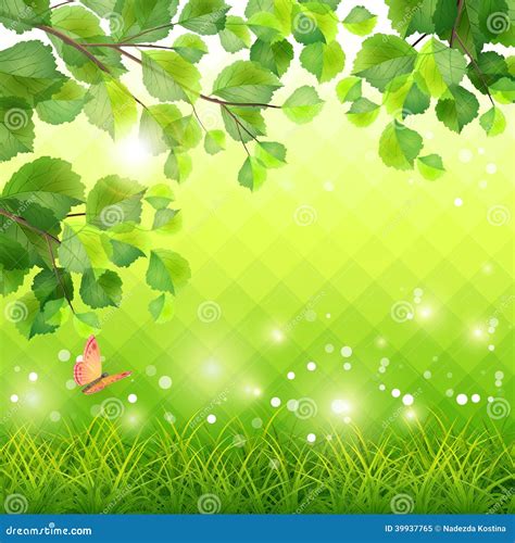 Grass And Tree Vector Silhouette 6257236