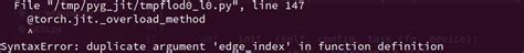 Torchscript Support For Network With Fixed `edgeindex` · Issue 1831