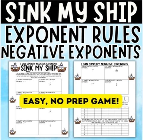 Negative Exponents Simplifying Negative Exponents Exponent