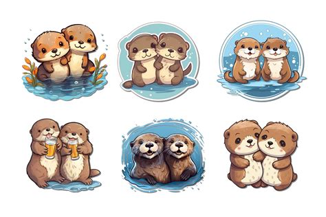 Cute Otter Cartoon