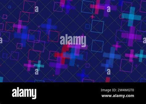 Animation Of Various Geometrical Shapes With Several Transitions Transformations And Rotations