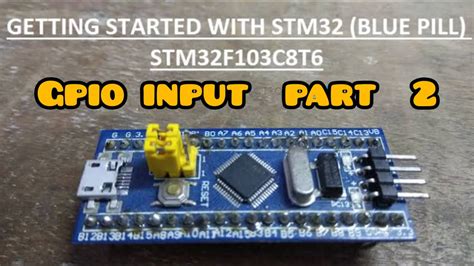 31 Gpio As Input Using Stm32f103 Gpio Input Button Stm32cube