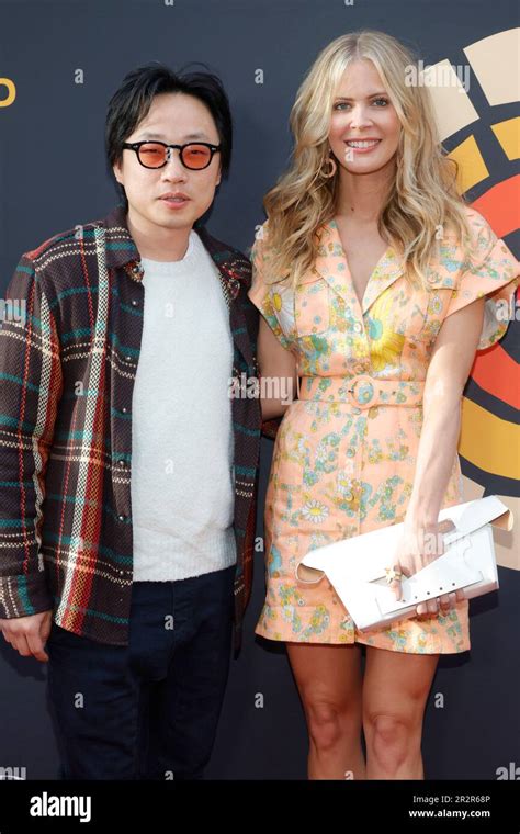 Los Angeles Ca 20th May 2023 Jimmy O Yang And Brianne Kimmel At