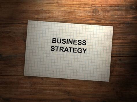 Business Startup Strategy Text Words On Paper Business Concept Stock