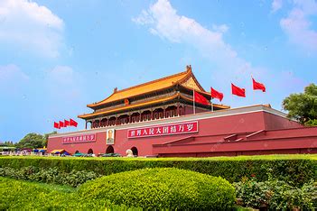 天安门墙绘背景图片大全 天安门墙绘高清照片下载 千库网