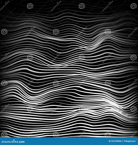 Moire Abstract Texture Vector Modern Abstract Creative Backdrop With