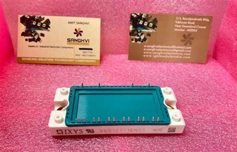 Ixys 120 A 1600 V Igbt Power Modules Model Name Number Vuo121 16no1 At ₹ 7500 Piece In Mumbai