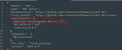 DHT Sensor Custom Components Page Configuration Home Assistant Community