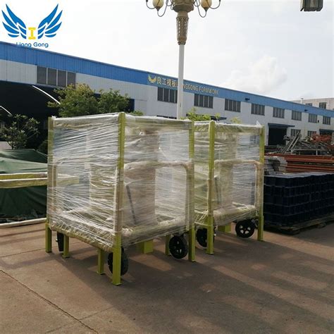 China Slab Formwork Table Formwork Modular Slab Roof Formwork With Moving Shifting Trolley In