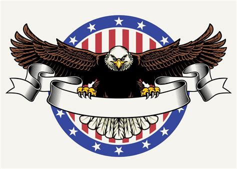 American Eagle Symbol Vector Art Icons And Graphics For Free Download