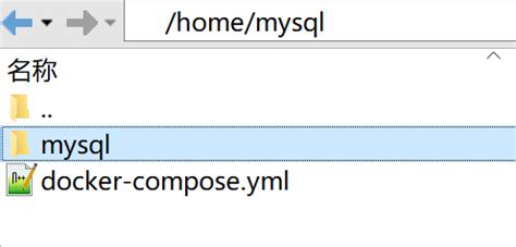 使用Docker compose安装mysql5 7 迷糊桃 博客园