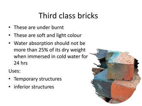 Classification And Characteristics Of Brick Pptx Geology Science