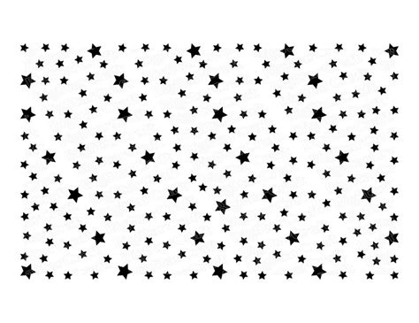 Stars Pattern Svg Night Sky Clipart Digital Download Etsy