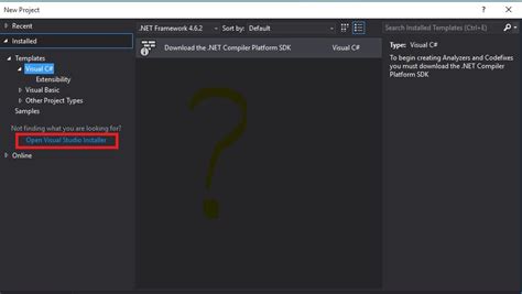 C No Templates In Visual Studio Stack Overflow