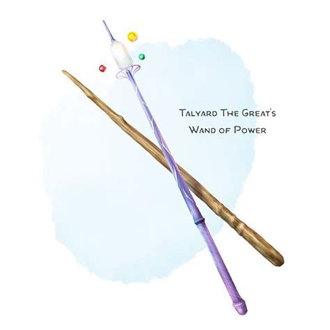 ⚔️ 𝗡𝗲𝘄 𝗶𝘁𝗲𝗺 Talyard The Greats Wand Of Power Wand Uncommon This