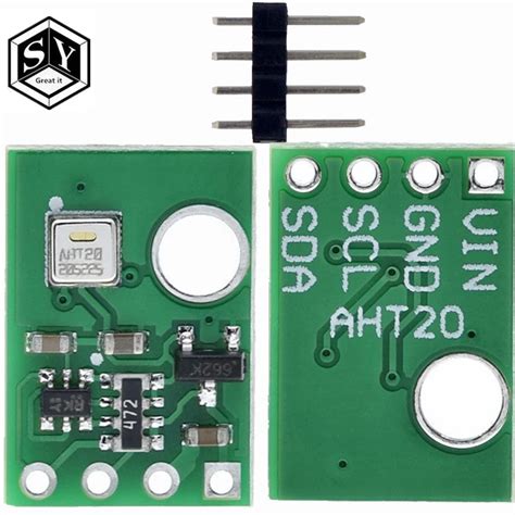 Aht20 I2c Temperature And Humidity Sensor Module High Precision