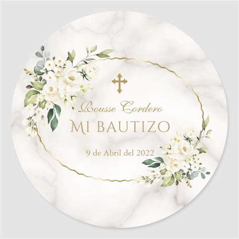 Mi Bautizo Stickers 20 Stickers Etsy Artofit
