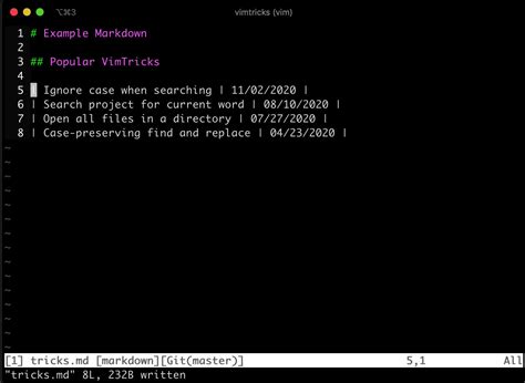 VimTricks On Twitter Combine D C Or Y With To Operate On Text Up Until A Pattern Match