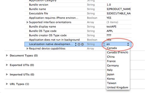 Ios Define ENUM Values In A Plist In Xcode Stack Overflow