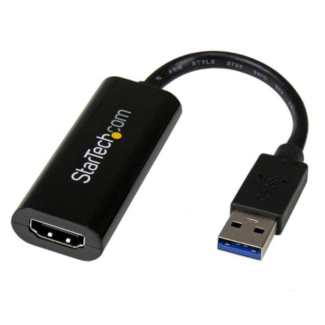Amazon.com: StarTech.com USB to HDMI Adapter - External Video Card ...