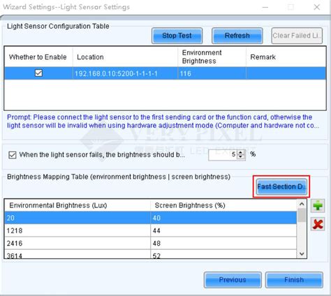 Automatic Brightness Adjustment By Light Sensor Novastar Shenzhen Verypixel Optoelectronics Co