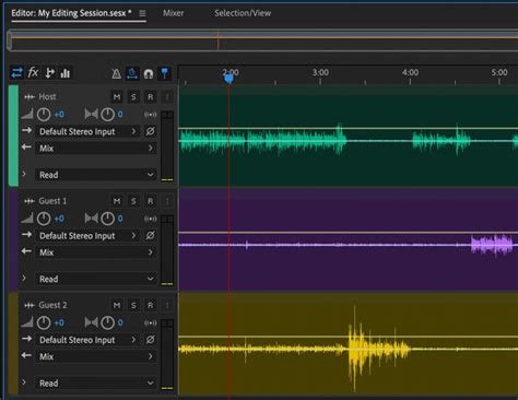 faster multi track audio editing in adobe audition larry jordan
