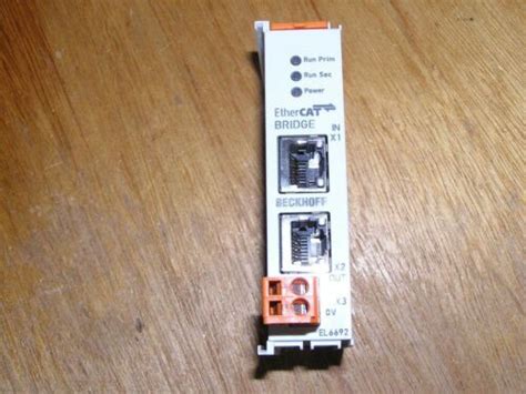 Beckhoff El6692 Ethercat Bridge Terminal Used Excellent Condition Cosyss