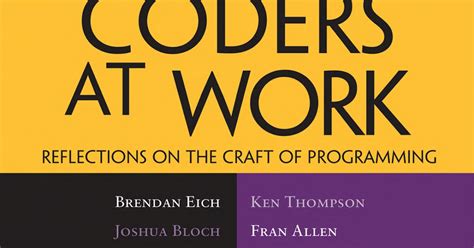 Jual Buku Coders At Work Reflections On The Craft Of Programming