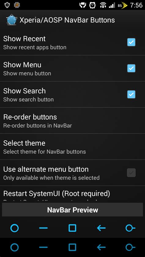 Xperiaaosp Navbar Buttons Apk For Android Download