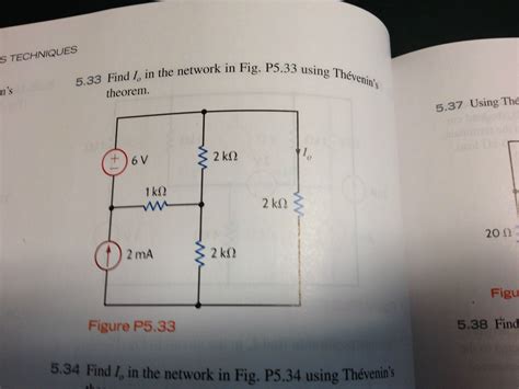 solved 5 33 find io in the network in fig p5 33 using