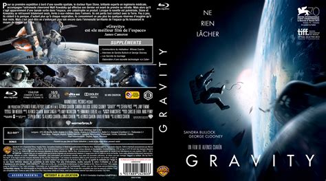 Jaquette Dvd De Gravity Custom Blu Ray Cinéma Passion