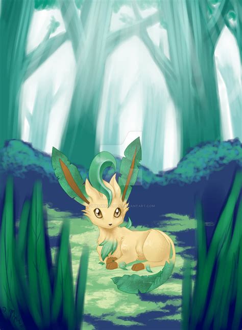 Leafeon By Mikumiru Chan On DeviantArt