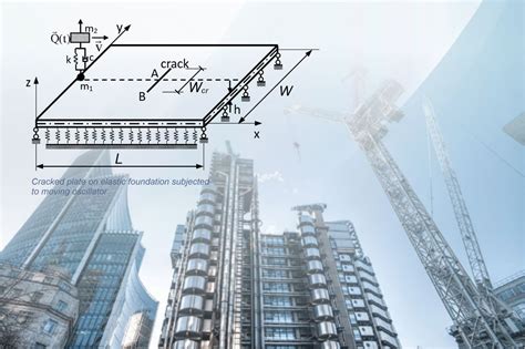 Dynamic Analysis Of Cracked Plate On Elastic Foundation Subjected To Moving Oscillator By Finite