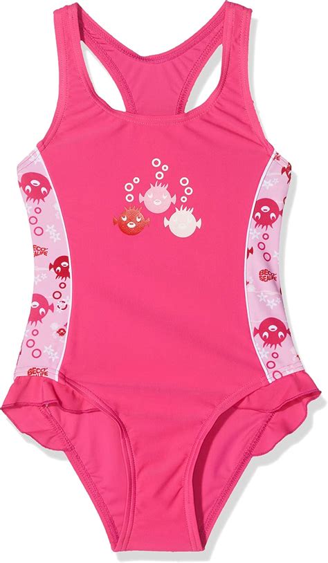 Beco Mädchen Uv Badeanzug Sealife Schwimmanzug Rosa Pink99 104