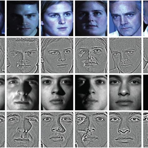 Examples Of Original Facial Samples And The Preprocessed Outputs The