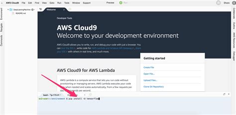 pythonでディープラーニングしてみる aws cloud9 keras tech